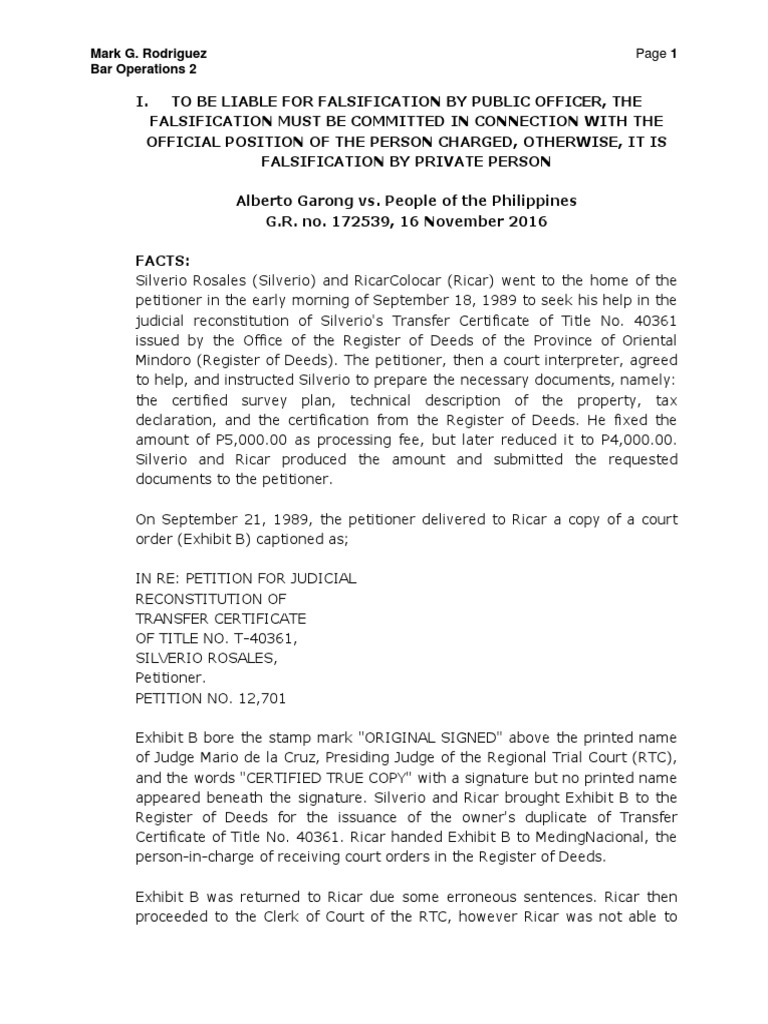 Cases Rodriguez 2ND | PDF | Unfair Labor Practice | Judgment (Law)