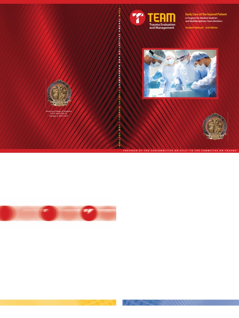 Trauma Evaluation and Management: Early Care of The Injured Patient ...