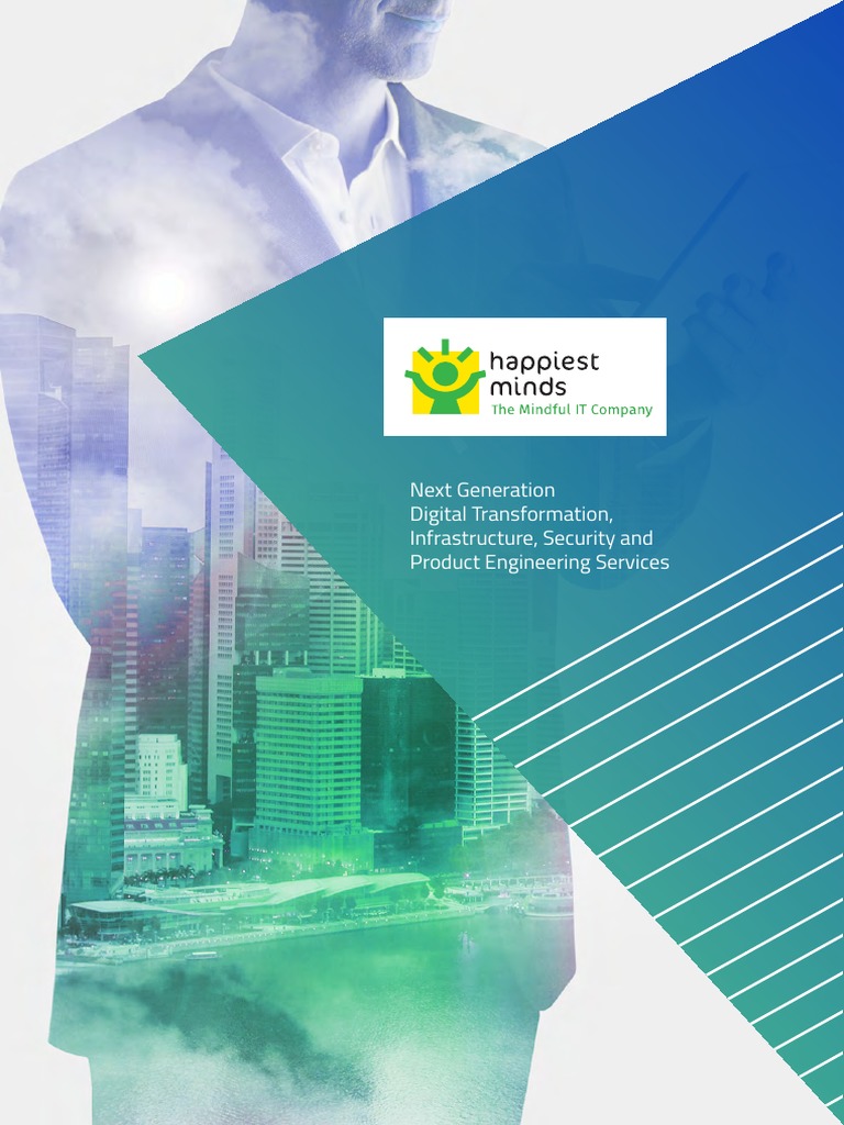 Happiestminds Corporate Brochure PDF | PDF | Internet Of Things | Cloud Computing