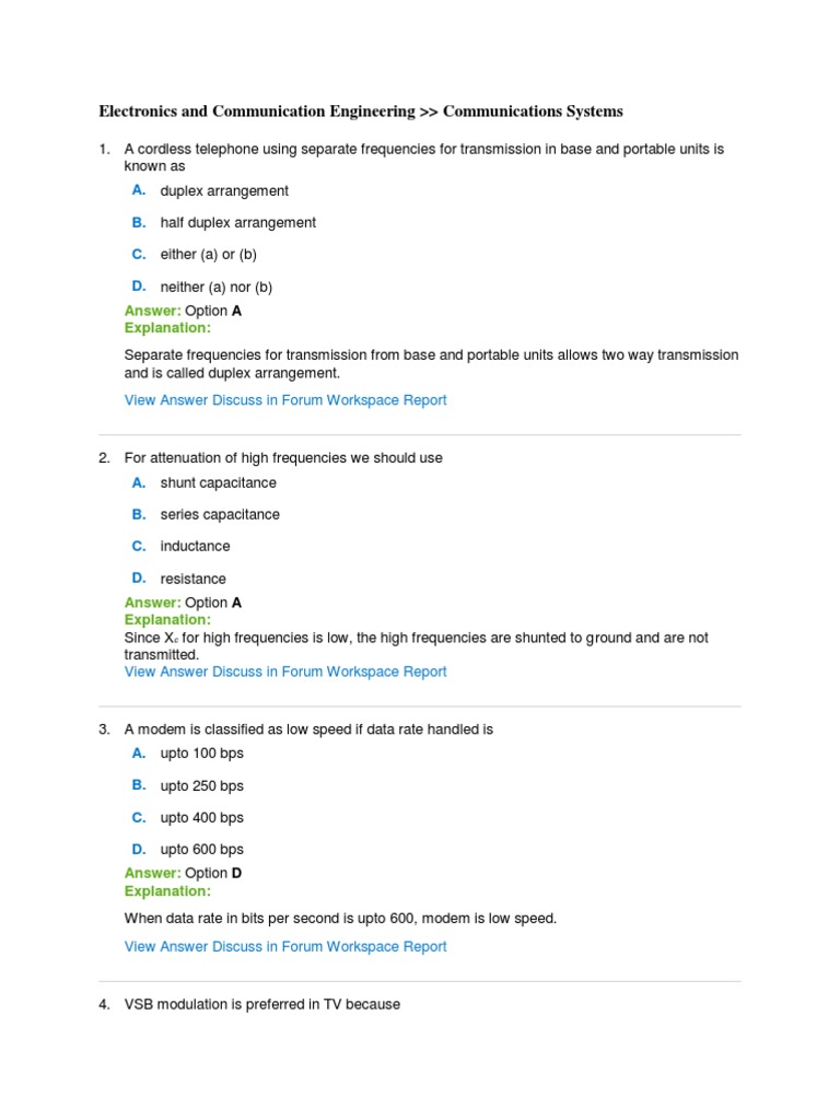 Understanding Key Concepts in Communications Systems | PDF | Frequency Modulation | Bandwidth ...