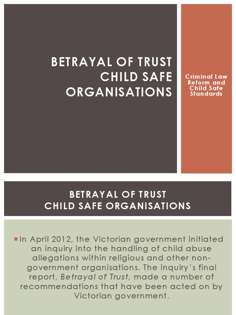 Child Safe Church Version 5 | PDF | Child Protection | Child Abuse