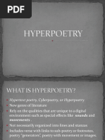Hyper Poetry | PDF | Blog | Speculative Fiction