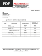 Security Service Quotation Proposal | PDF | Security Guard | Salary