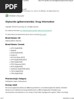 Glubitor Od | PDF | Hypoglycemia | Diabetes