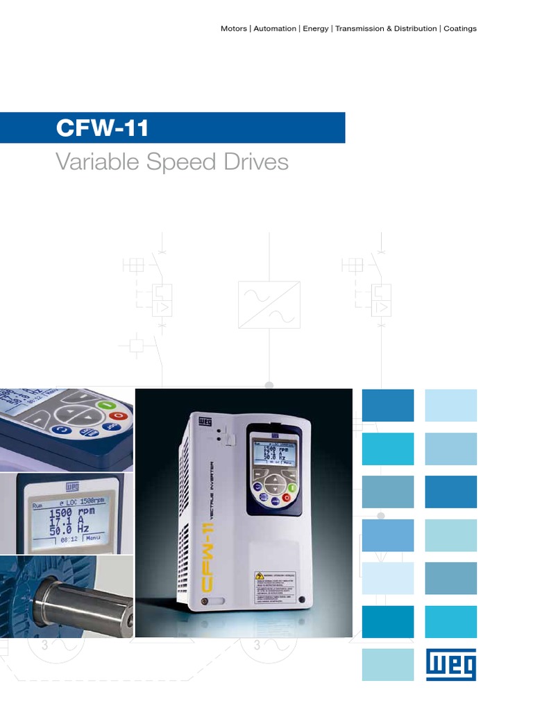 WEG CFW 11 Variable Speed Drives1 | PDF | Electric Motor | Parameter (Computer Programming)