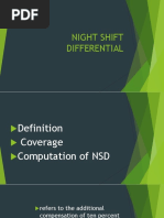 Night Shift Differential Computation Guide | PDF | Overtime | Working Time