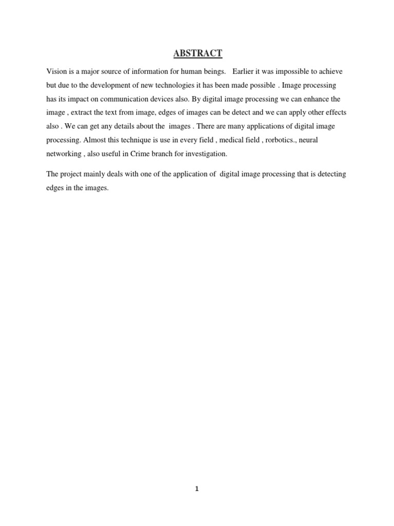 Edge Detection Of Images Using Matlab A Guide To Implementing Edge Detection Algorithms And