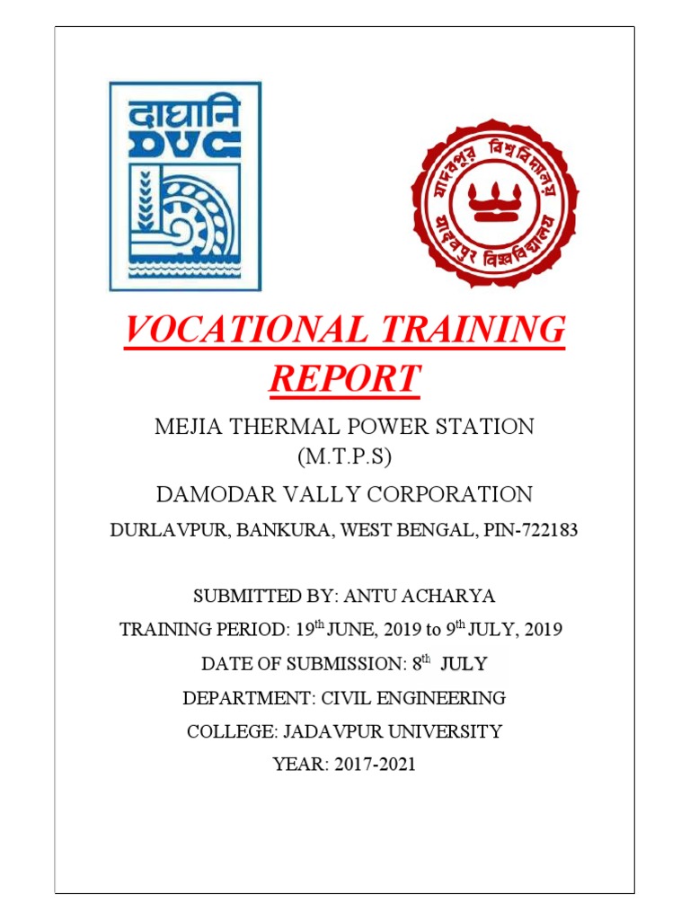Vocational Training Report | PDF | Combustion | Track (Rail Transport)