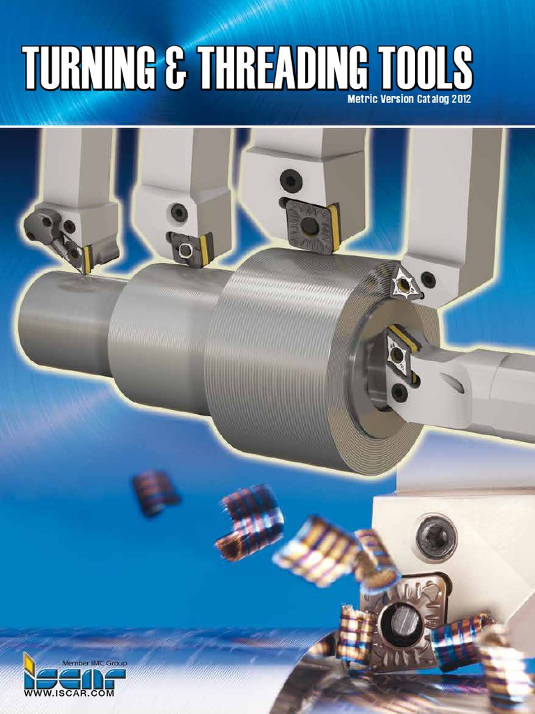 ISCAR Turning & Threading Tools Catalog | PDF | Machining | Metals