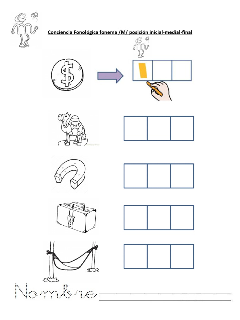 Conciencia Fonologica Fonema M | PDF