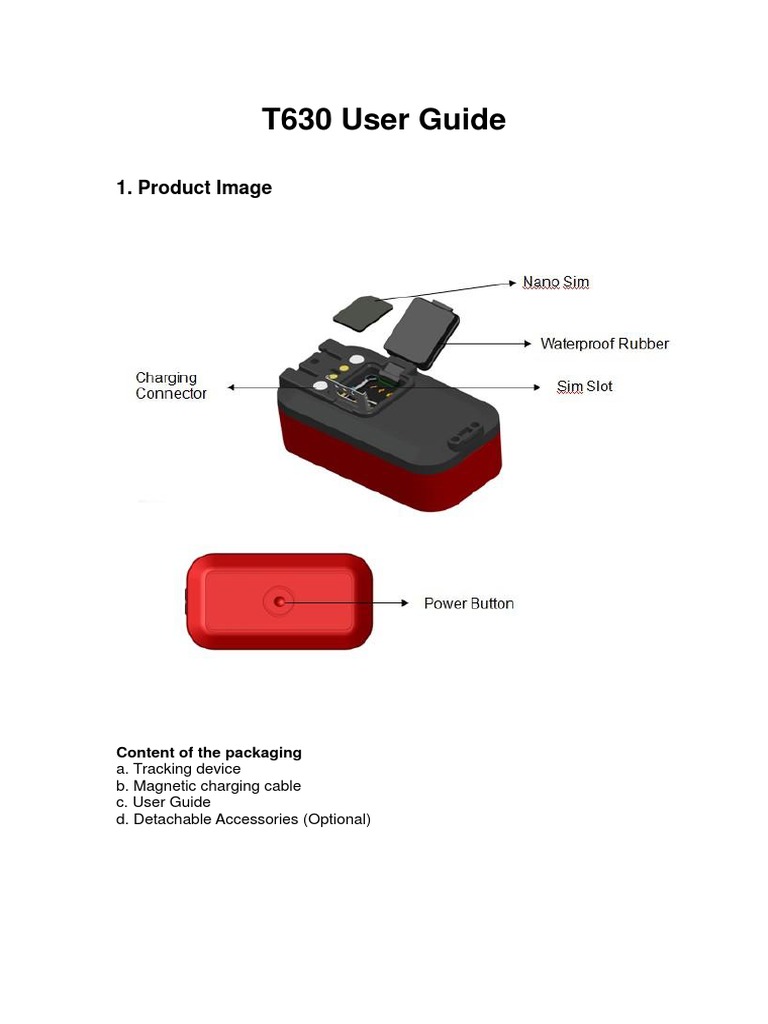 T630 User Guide: 1. Product Image | PDF | Mobile Phones | Password