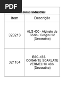 Tabela de Similaridades MDF | PDF | Materiais | Natureza
