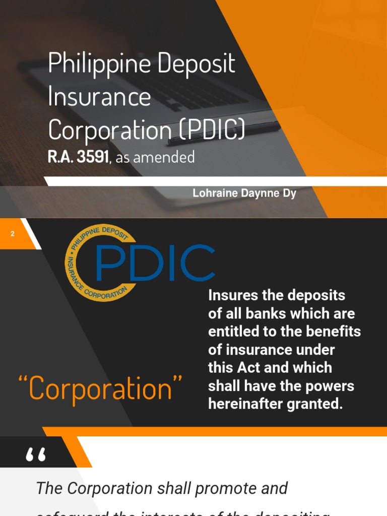 PDIC Report | Download Free PDF | Deposit Account | Deposit Insurance