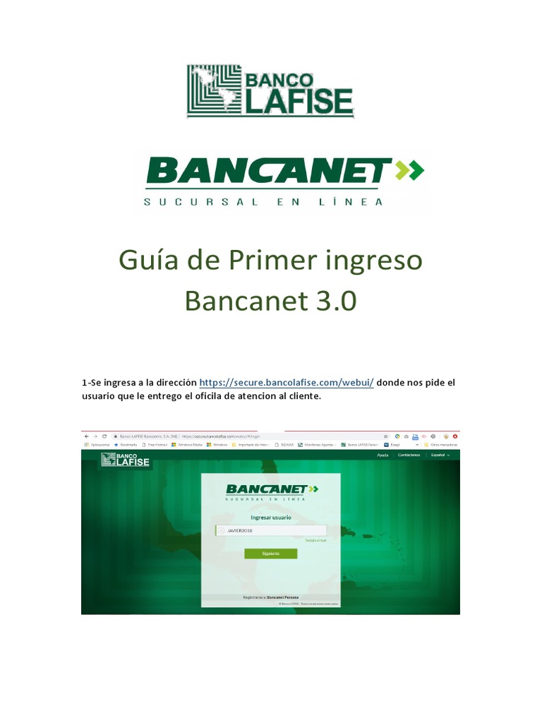 Bancanet | PDF