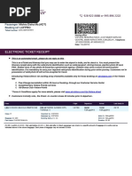 Your Electronic Ticket-EMD Receipt | PDF