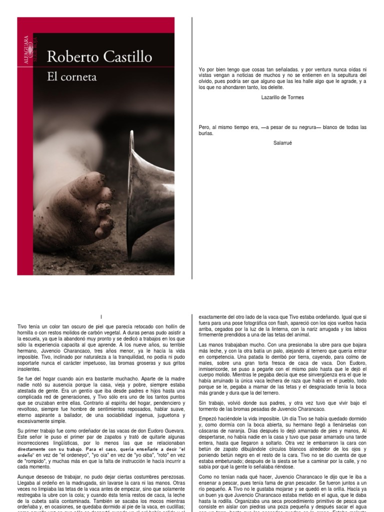 El Corneta | PDF | Vacas | Naturaleza