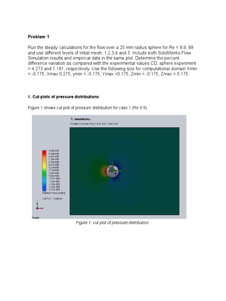 Flow Simulation of Sphere Drag Coefficient | PDF | Teaching Methods ...