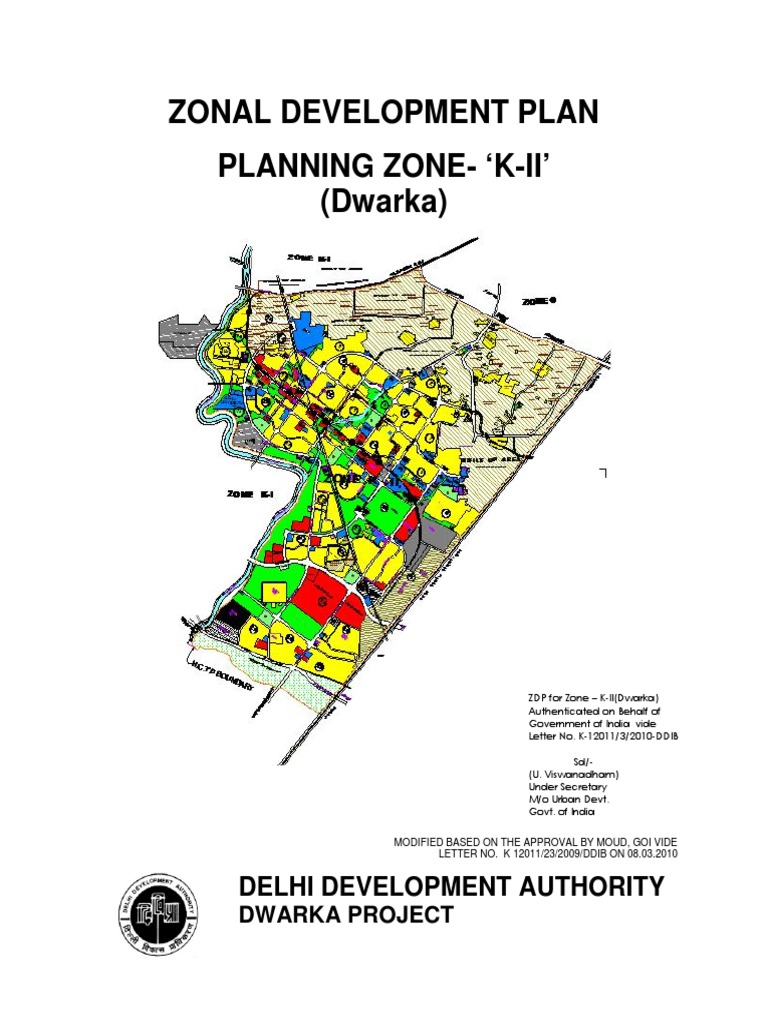 Zonal Development Plan Zone K-II PDF Report PDF | PDF | Sanitary Sewer ...