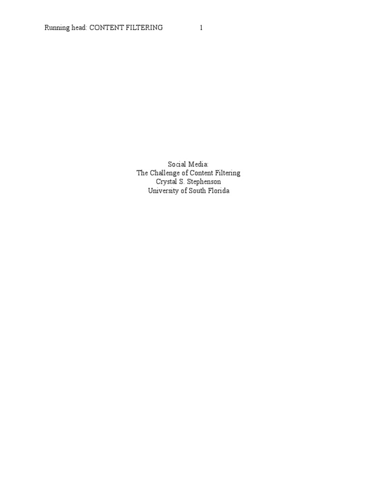 Lis5268 Research Paper by Crystal Stephenson | PDF | Artificial ...