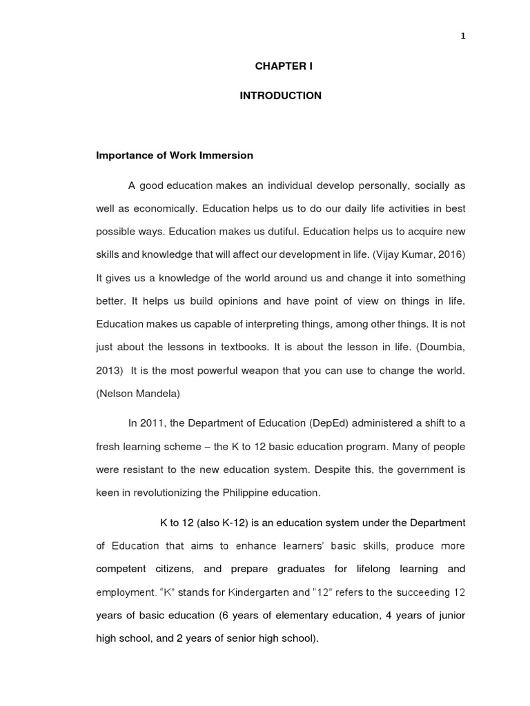 Narrative Report Work Immersion | PDF | Kindergarten | Learning