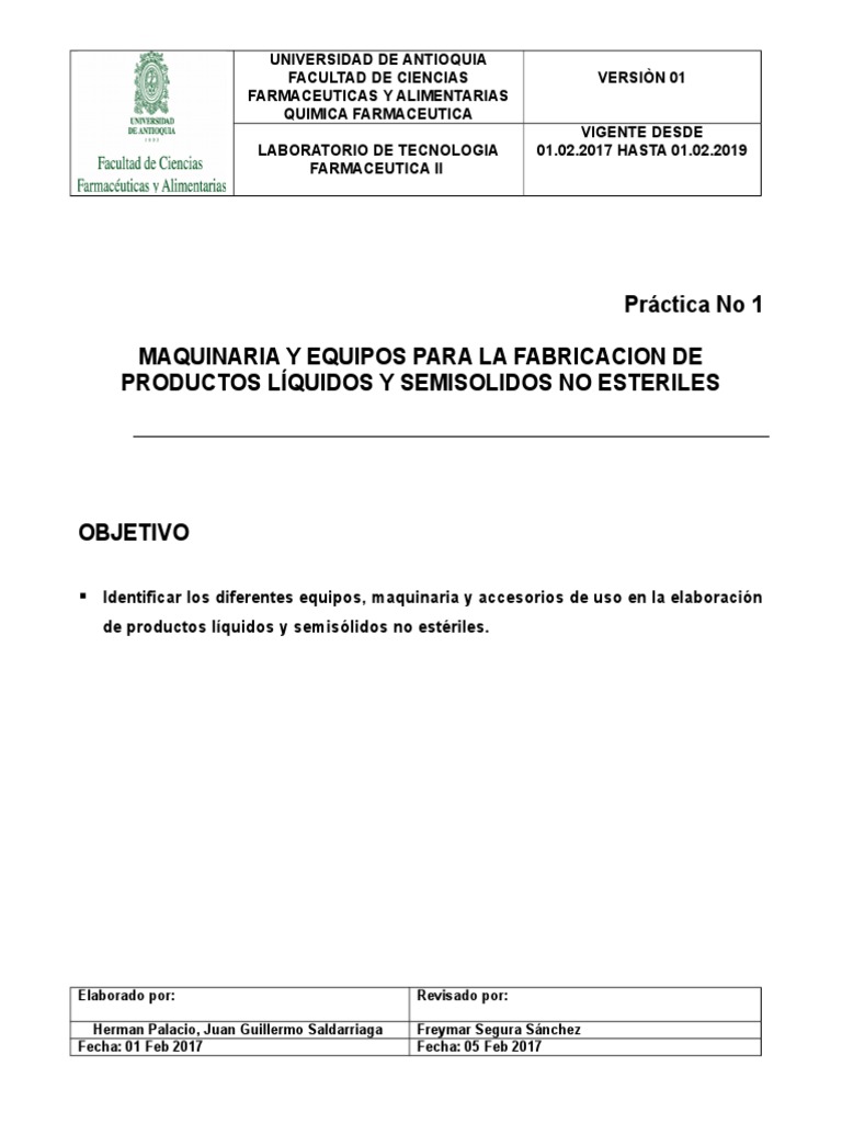 Equipos para La Fabricacion de Productos Liquidos No Esteriles | PDF | Tanques | Acero