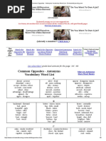 Vocabulary Games for ESL Learners | PDF