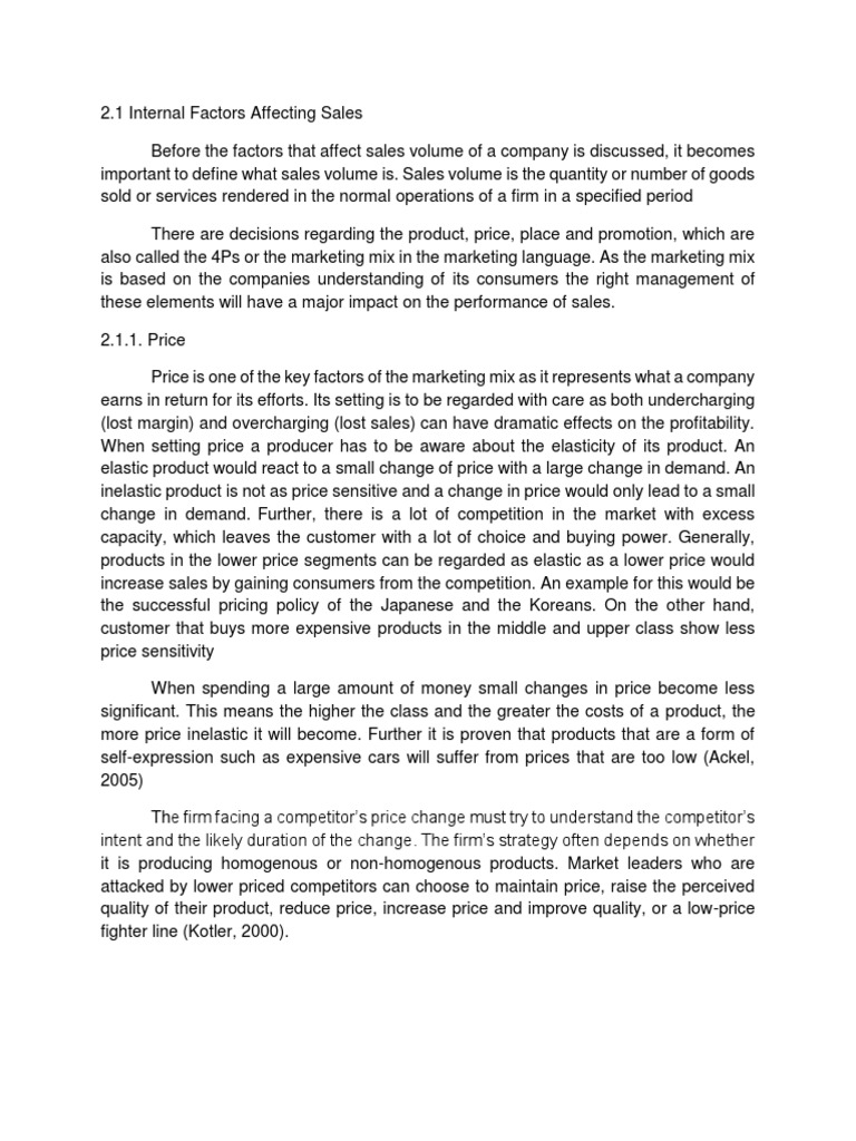RRL | Download Free PDF | Sales | Price Elasticity Of Demand