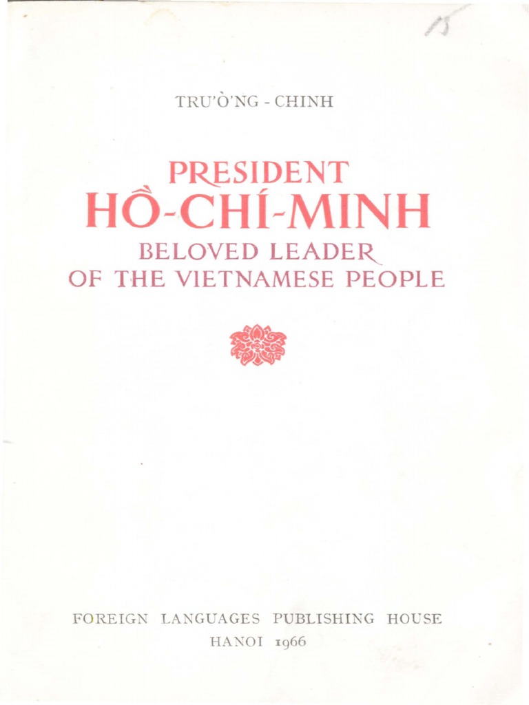Ho Chi Minh | PDF | Communist Party Of The Soviet Union | Vietnam War