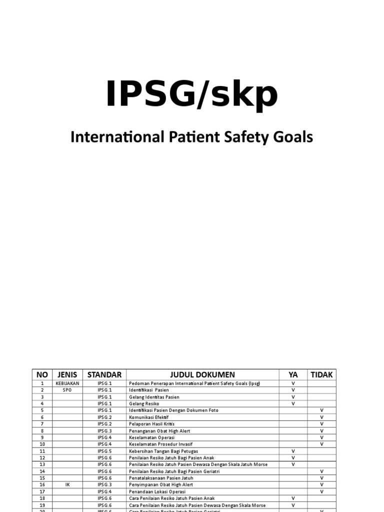 IPSG | PDF