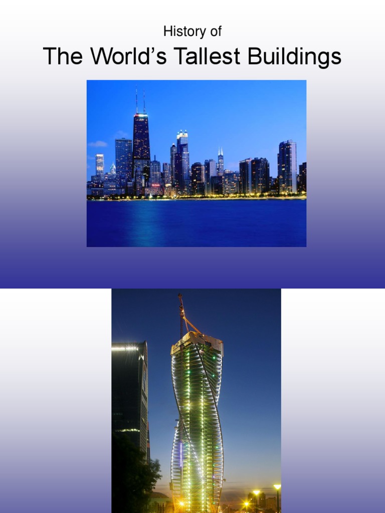 Fractions As Ratio History of The World's Tallest Buildings | PDF | Art