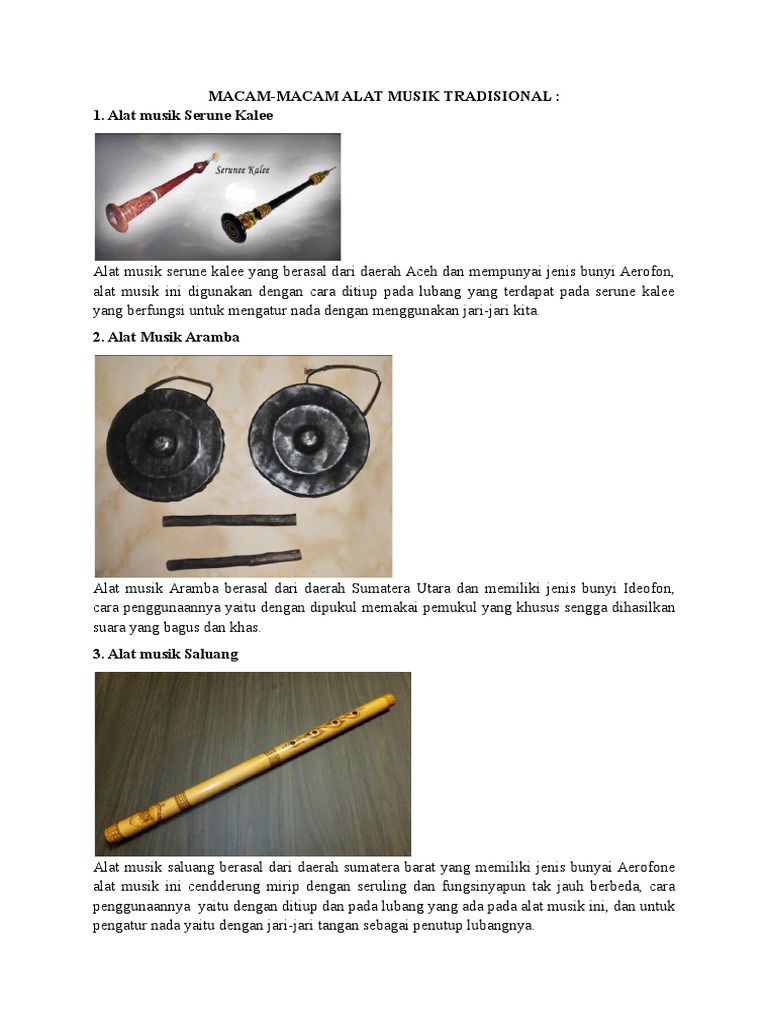 Alat Musik Modern | PDF