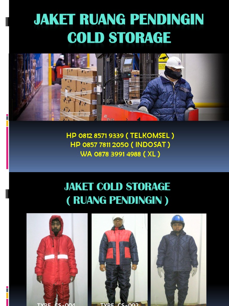 Produsen Jaket Cold Storage Safety Dan Berkwalitas | PDF
