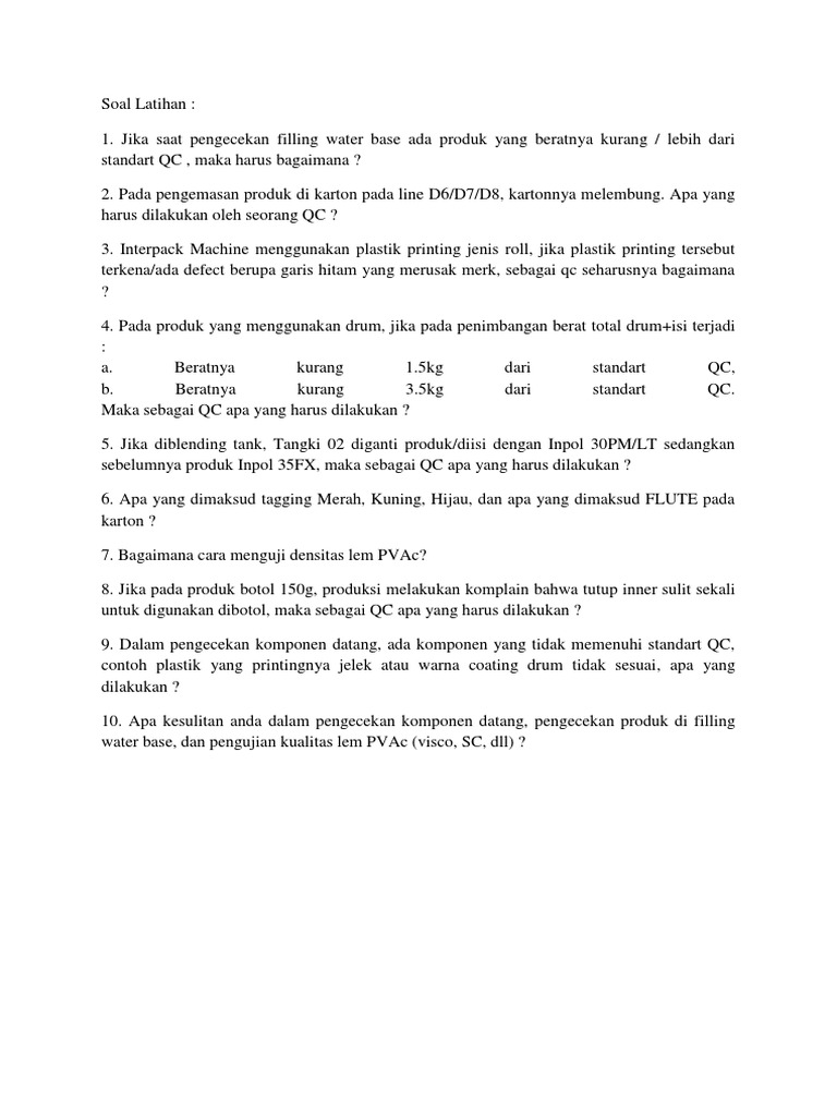 Latihan | PDF | Sains & Matematika | Komputer