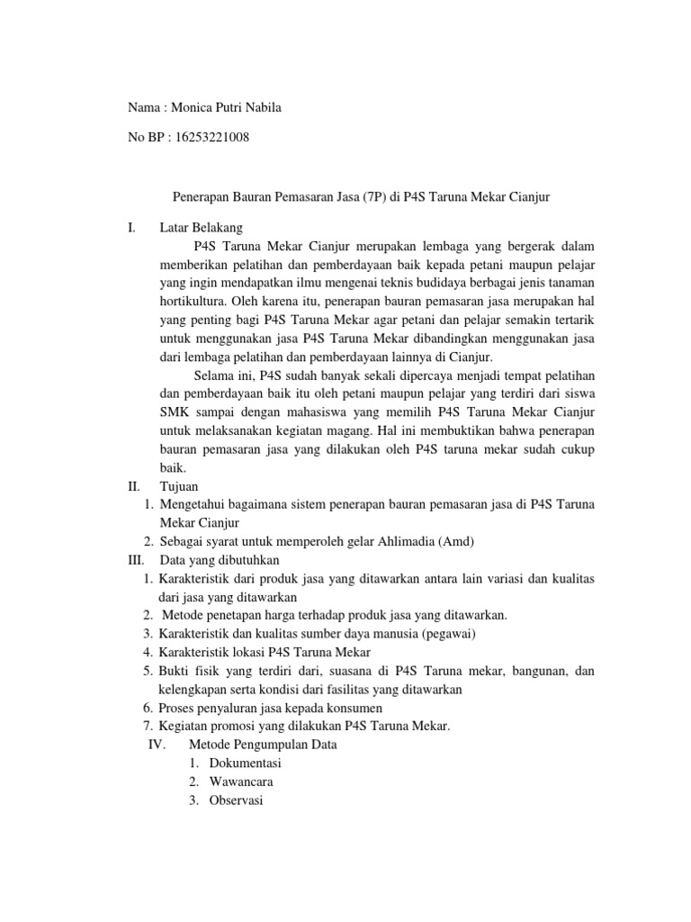 P4S | PDF | Karier & Perkembangan | Bisnis