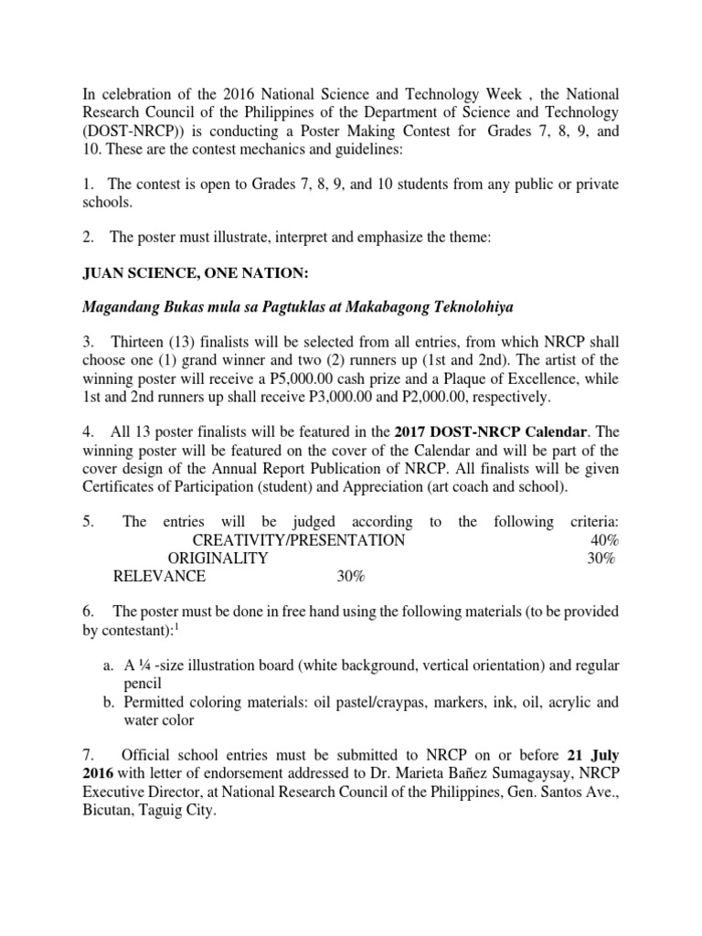 POster Making Contest - Mechanics | Download Free PDF | Paintings