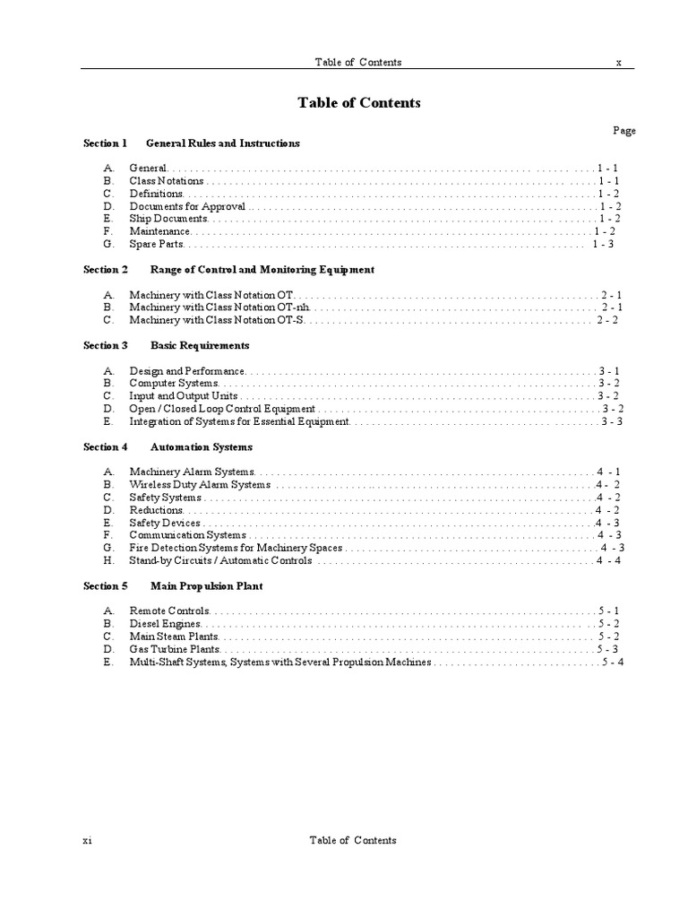 Section 1 General Rules and Instructions | PDF | Marine Propulsion | Engineering