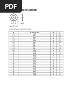 Metric Clearance Hole Chart PDF | PDF | Screw | Equipment