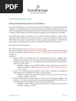 Cover Letter RFE | PDF
