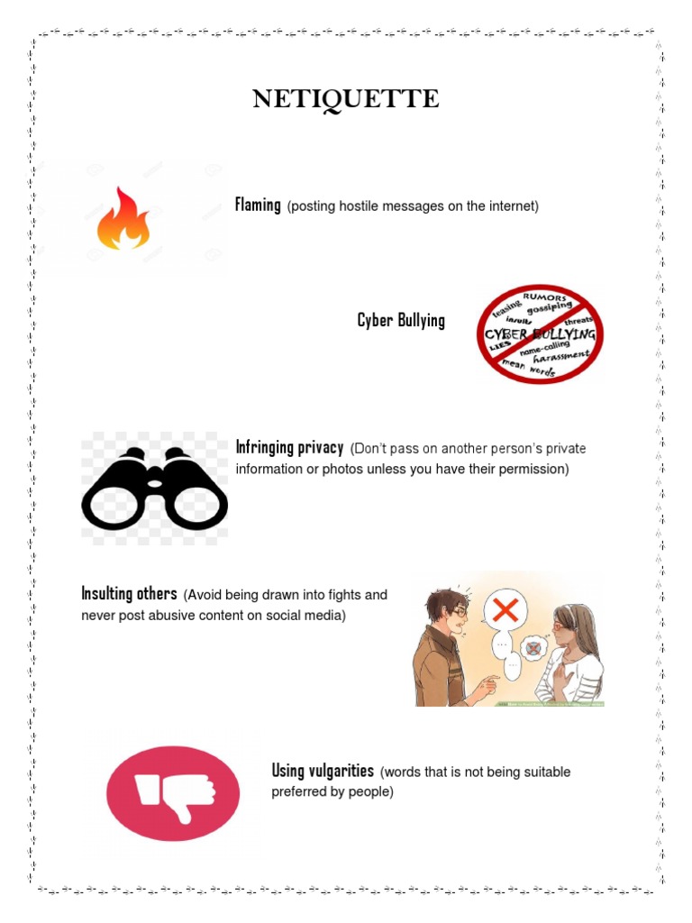 Netiquette: Flaming | PDF