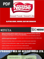 Nestle | PDF | Six Sigma | Lean Manufacturing
