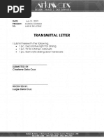 Request Letter Tor | PDF