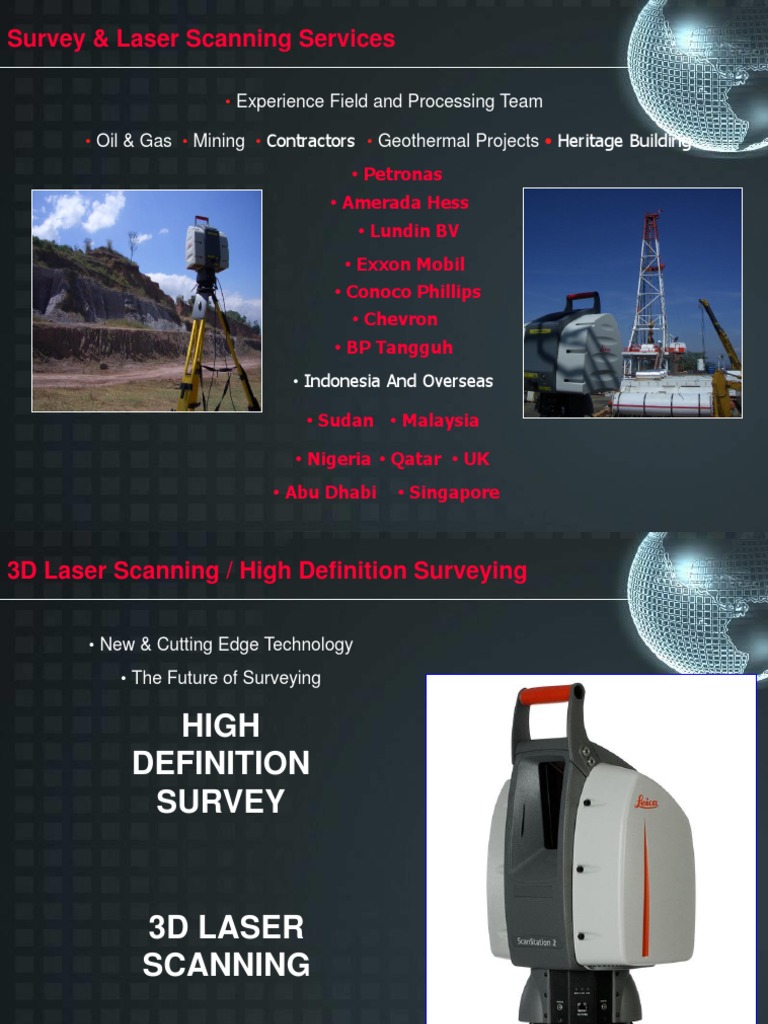 3D Laser Scanning Services Overview | PDF | 3 D Modeling | Computer ...