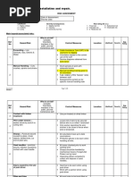 Safety File Index for OHS Compliance | PDF
