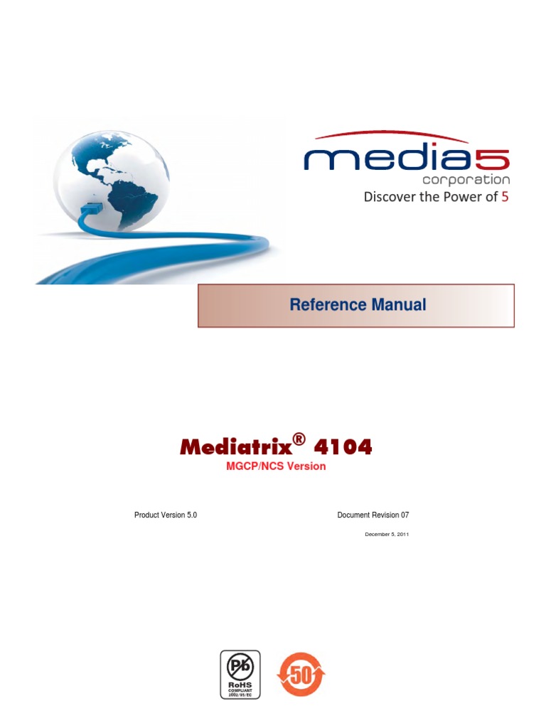MTX 4104 Mgcp-Ncs Reference | PDF | Ip Address | Computer Network