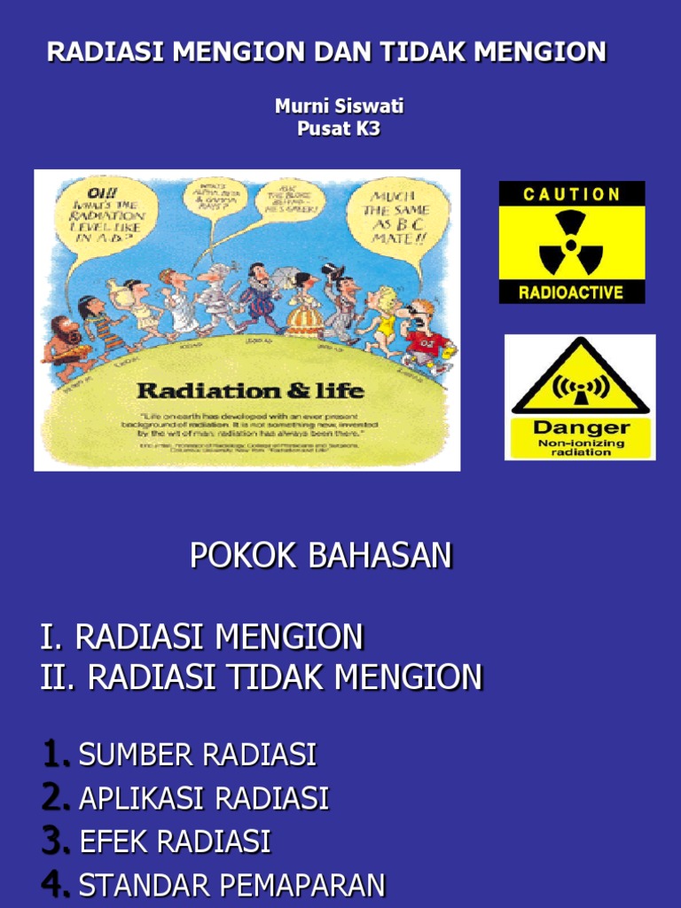 Jenis dan Efek Radiasi Mengion | PDF | Ionizing Radiation | Radiation