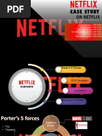 Case Study On Netflix | PDF | Netflix | Streaming Media