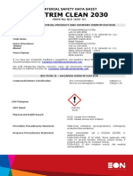 JMC MSDS Puraspec 1173 (GB) | PDF | Waste Management | Firefighting
