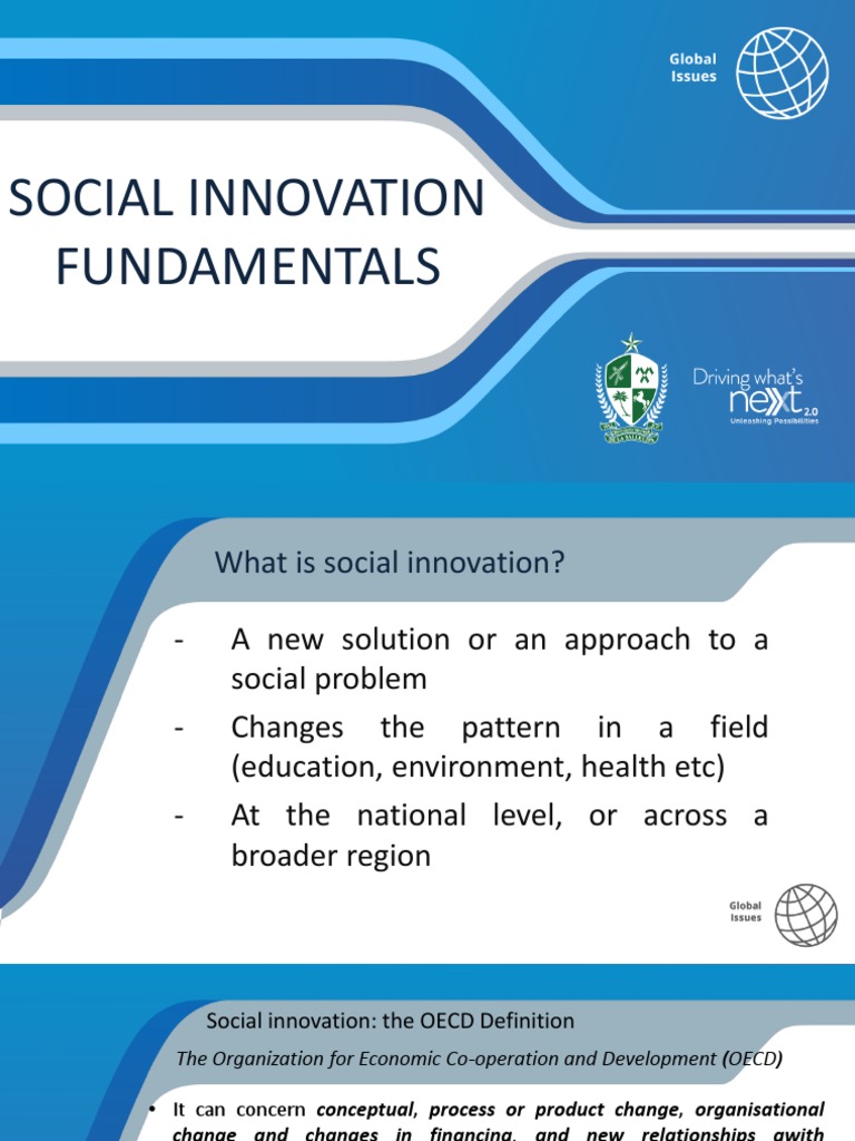 Social Innovation Fundamentals PDF | PDF | Innovation | Society
