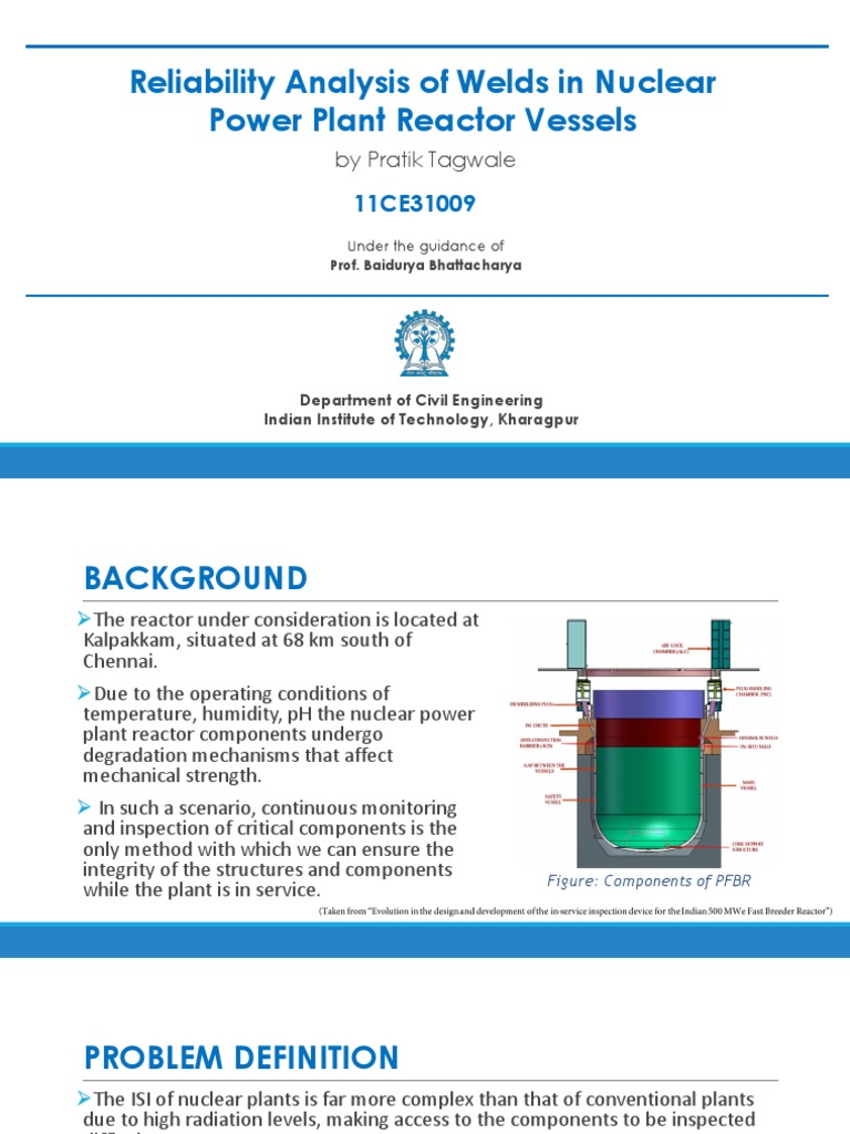 Reliability Analysis of Welds in Nuclear Power Plant Reactor Vessels ...