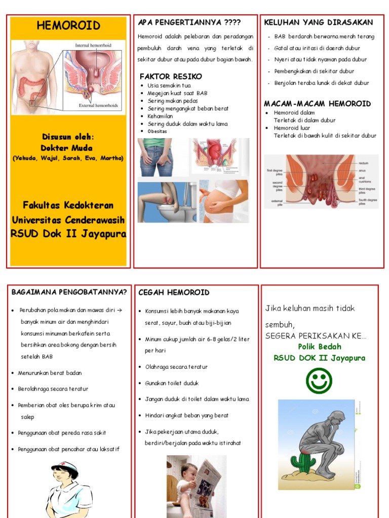 Leaflet Hemoroid | PDF